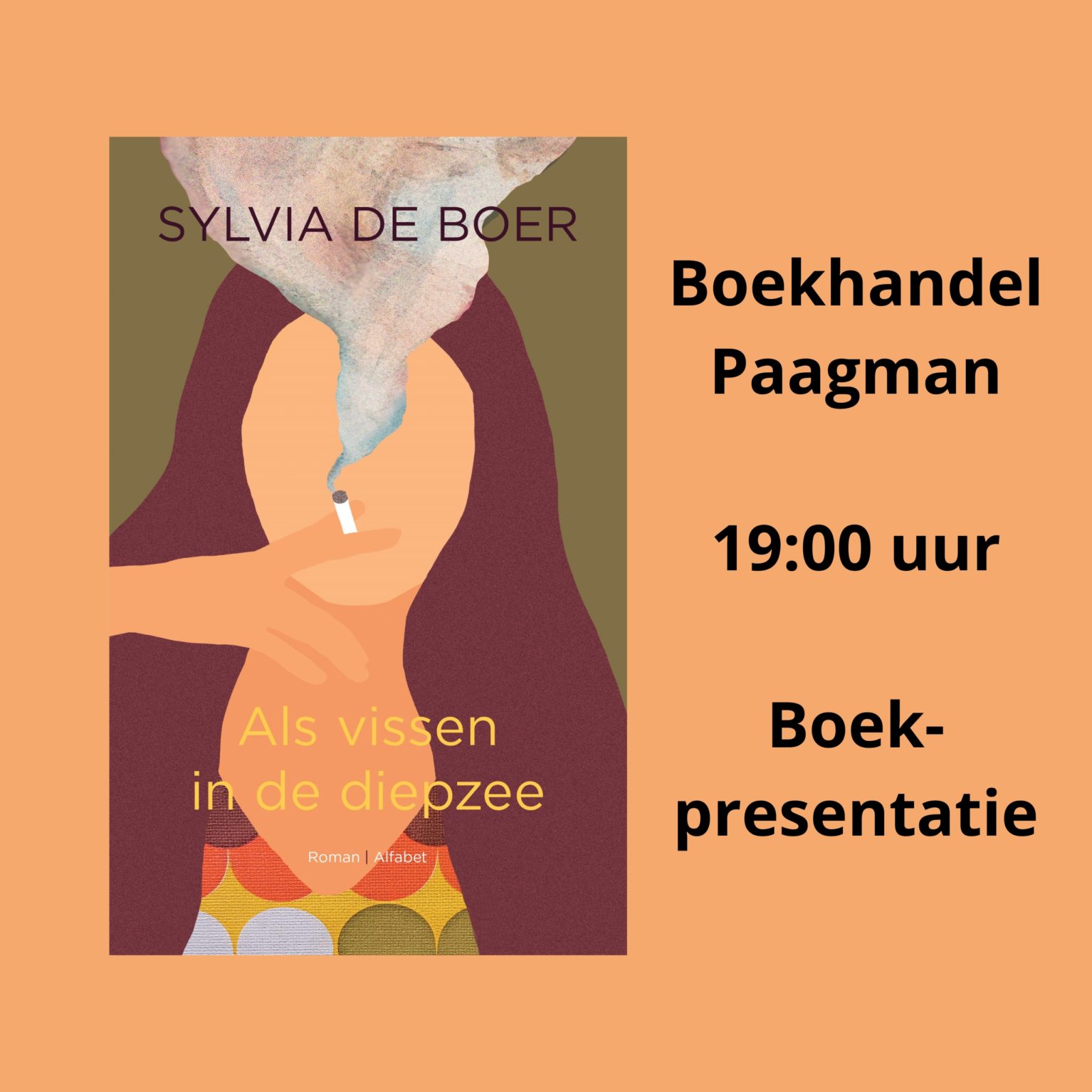 Boekpresentatie Sylvia de Boer - Alfabet Uitgevers