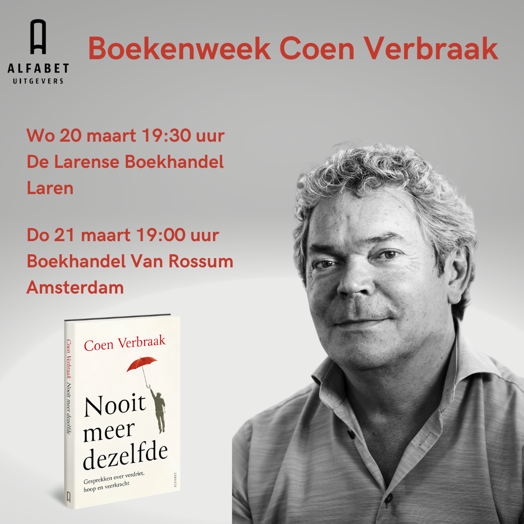 Boekenweek Coen Verbraak - Alfabet Uitgevers